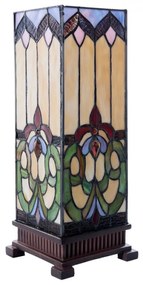 Stolní lampa Tiffany Renier – 17x17x44 cm