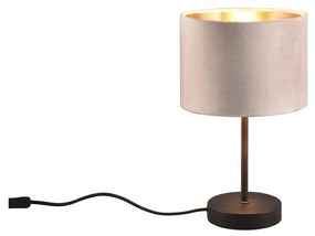 Černo-béžová stolní lampa (výška 33 cm) Julieta – Trio