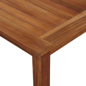 Zahradní stůl 200 x 100 x 74 cm masivní akáciové dřevo