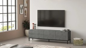 TV stolek Ove III 170 cm šedý