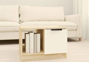 vidaXL Konferenční stolek 50 x 50 x 36 cm kompozitní dřevo [811340] Barva: šedá sonoma