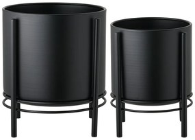 Kovové obaly na květináče v sadě 2 ks ø 25 cm Svarta – House Nordic
