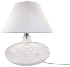 Zuma Line Stolní lampa ADANA TRANSPARENT ⌀ 40 cm, v. 44 cm Barva: Černá