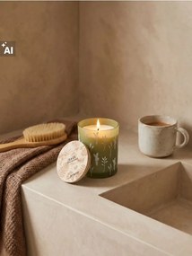 Sinsay - Vonná svíčka s sójovým voskem Sage - zelená