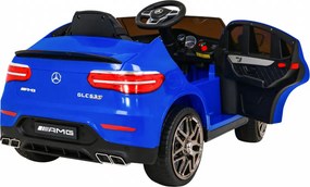 Ramiz Elektrické autíčko Mercedes Benz GLC63S SUV pro děti modré + dálkové ovládání
