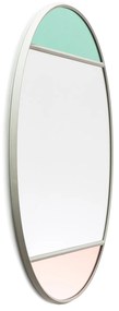 Magis designová zrcadla Vitrail Oval (50 x 60 cm)