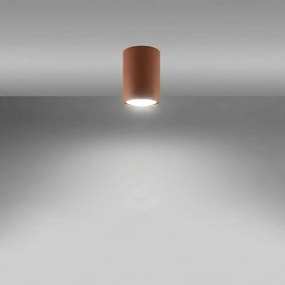 Sollux Lighting Stropní svítidlo LAGOS 10 okrově červené
