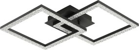 XXXLutz STROPNÍ LED SVÍTIDLO, 57,5/35,8/8 cm Novel - Stropní svítidla - 008227152901