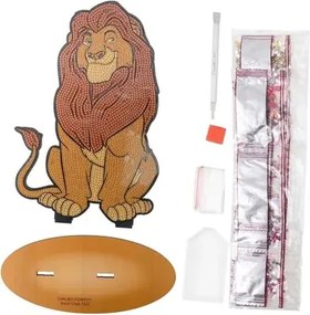 CRYSTAL ART Diamantové malování XL Lví král: Mufasa