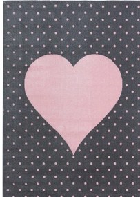 Dětský kusový koberec Bambi 830 pink - 120 x 170 cm