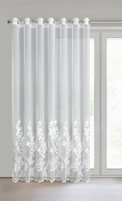 ZÁCLONA NA KROUŽCÍCH ALIRA 300 CM X 250 CM CM VZOROVANÁ