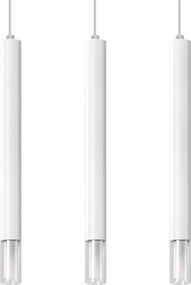 Sollux Lighting Závěsné svítidlo WEZYR 3 bílé