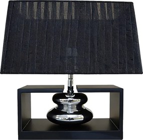 Designová stolní lampa Kamaria 35 cm černá