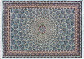 XXXLutz VINTAGE KOBEREC, 160/230 cm zelená Dieter Knoll - Vintage koberce - 007759064064