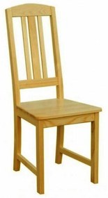 dřevěná jídelní židle z masivního dřeva borovice KRZ-19 metdrew
