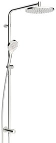 Hansa Viva - Sprchový set bez baterie, průměr 25 cm, 3 proudy, chrom 44190300