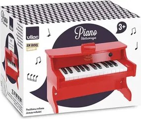 Vilac Elektronické piano červené / od 3 let