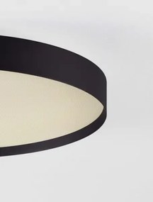 LED stmívatelné černé moderní stropní svítidlo Roi 2