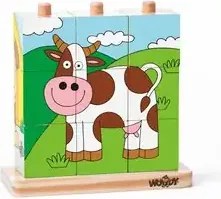 Woody Kubus navlékací - domácí zvířata / od 2 let