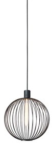 Svěšené designové drátěné svítidlo Wiro Globe  Svěšené designové drátěné svítidlo Wiro Globe Délka kabelu: 2600 mm, Průměr: 318 mm
