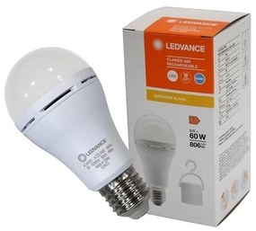 Ledvance | LED Žárovka RECHARGEABLE A60 E27/8W/230V 6500K - Ledvance | P225449