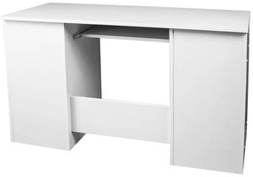 Psací stůl ANA, 124x74x50, bílá