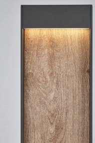 LA 1002959 FLATT POLE 100 Outdoor, stojací LED svítidlo, 3000K, IP65, antracitové/hnědé - BIG WHITE (SLV)