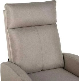 LuxuryForm DESIGN Televizní křeslo RUFO s polohováním - béžové