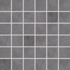 Rako Dlažba RAKO Betonico DDM06792 mozaika (5x5) černá 30x30 - 155933