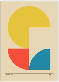 Plakát The Colors of Bauhaus