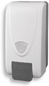 Novaservis - Zásobník tekutého mýdla, 1000 ml, bílá/šedá 69083,1