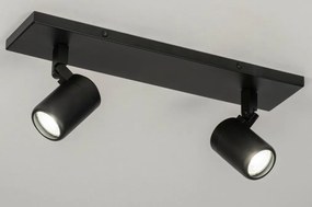 Stropní designové svítidlo do koupelny Genova Black Line II