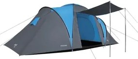 NILS Camp NC6031 Highland modro-šedý / Rodinný stan / pro 6 osob / 180