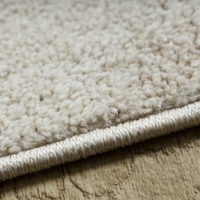 Dywany Łuszczów, Kusový koberec Fusion 0808 cream/l. beige, 80x150, béžová, kancelář