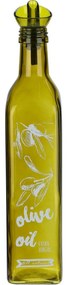EH Skleněná láhev na olivový olej s nálevkou, 500 ml