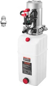 Hydraulický agregát 6 l, Maximální přetlak 22 MPa a průtok 3,4 l/min VEVOR – 6 litrů/1,18,927 l