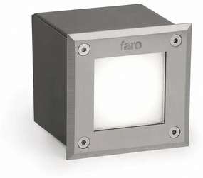 FARO Barcelona | FARO 71499N - LED Venkovní nájezdové svítidlo LED-18 LED/3W/230V IP67 | FA71499N