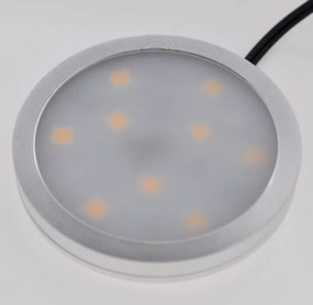 Světlo LED Wireli SLIM RING FROST bílá teplá 2W 12V fi 60x7mm (vrut)