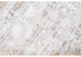 Kusový koberec Hiberia šedo-hnědý 80x150cm