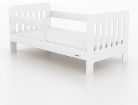 Dětská postel se zábranou New Baby ERIK 140x70 cm bílá Barva: Bílá