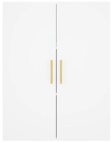 vidaXL Skříň highboard 69,5 x 34 x 180 cm kompozitní dřevo [3195723] Barva: Bílá