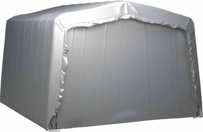 Úložný stan 370 x 370 cm ocelově šedý 3079591