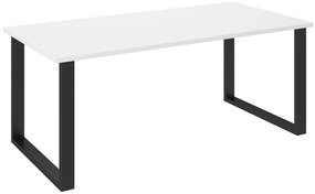 Moderní jídelní stůl Imperial - 185x90 cm - bílá