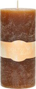 Svíčka Lea 15cm brown