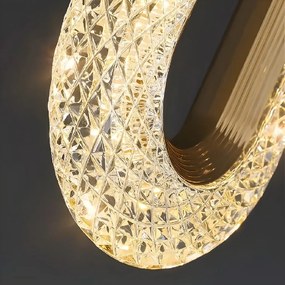 Toolight Rea, ZÁVĚSNÉ STROPNÍ LED SVÍTIDLO G173-3CP GOLD, OSW-07817