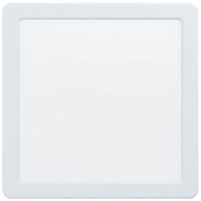 Bílé LED podhledové stropní svítidlo 22x22 cm FUEVA 5 – EGLO
