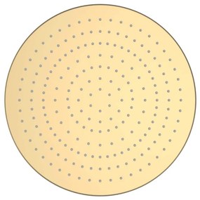 Laufen - Hlavová sprcha, průměr 30 cm, matná světle zlatá H3679810832321