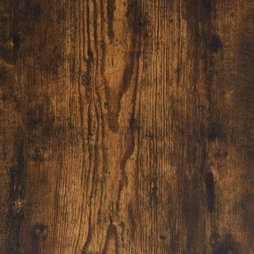 vidaXL Knihovna 80 x 30 x 78,5 cm kompozitní dřevo a železo [832795] Barva: hnědý dub
