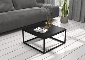 ADRK Furniture Konferenční stolek BELTEN 65x65 CT-BEL-B-B