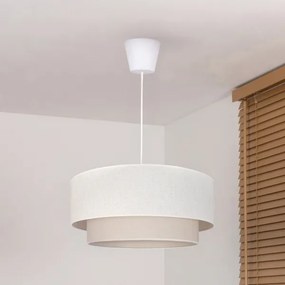 Brilagi - LED Lustr na lanku BOHO ECO 1xE27/10W/230V pr. 40 cm krémová
